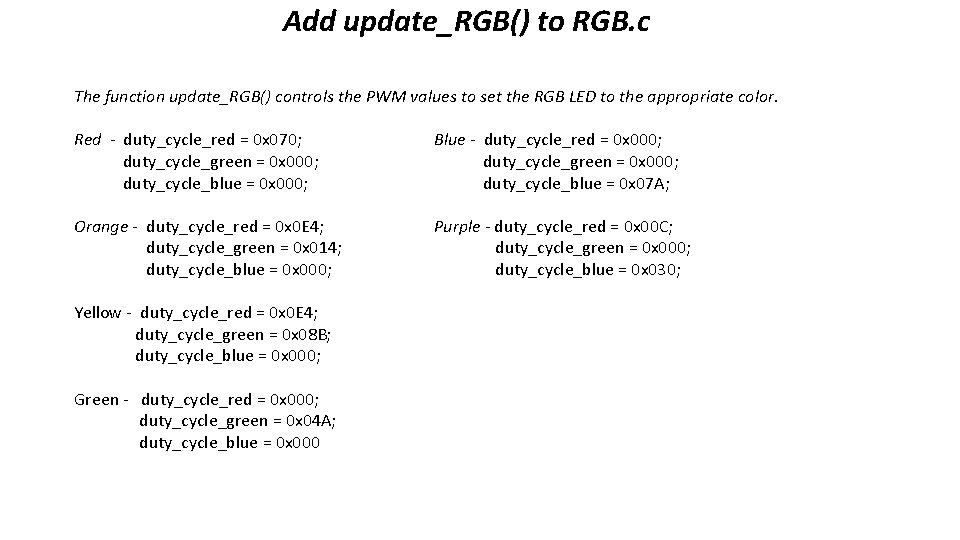 ECE 3567 Microcontroller Labs Lab 1 The LED