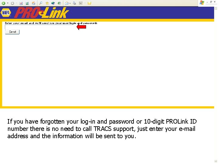 What is NAPA PROLink n n n A