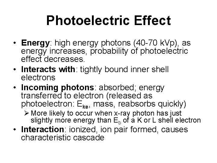 XRay Ray Interactions with Matter Chapter 5 Attenuation