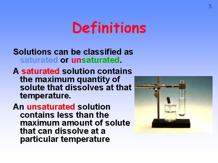 1 Unit 4 Solutions Chemistry Solutions Why does