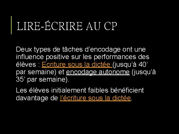 LIREECRIRE COMPRENDRE CP CE 1 QUELQUES PRINCIPES DIRECTEURS