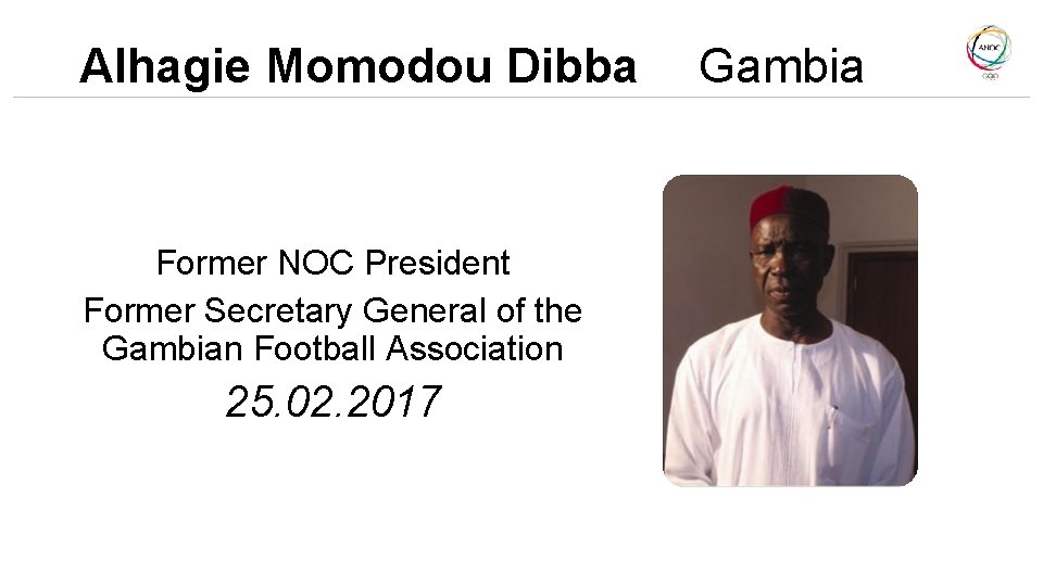 Tribute to Sport Leaders who have passed away