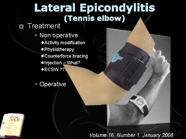 WHATS NEW IN ELBOWS Lee Van Rensburg May