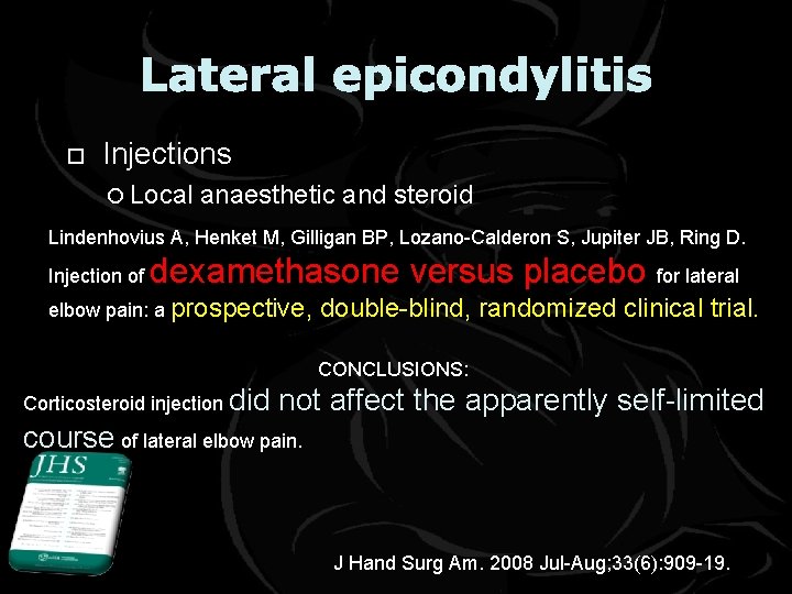 WHATS NEW IN ELBOWS Lee Van Rensburg May
