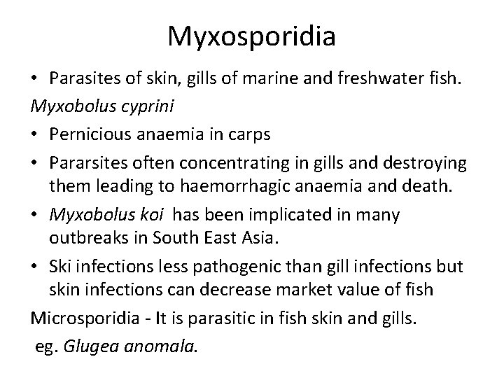 Protozoan parasitic diseases Diagnosis method wet mount of