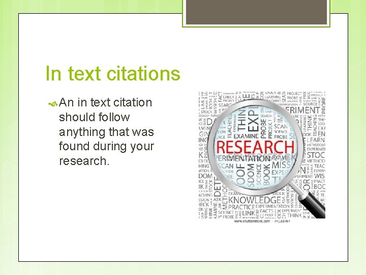In Text Citations in APA Watch a brief
