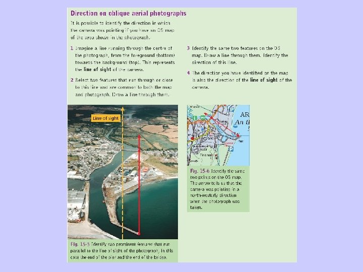 Aerial Photographs 1 Vertical camera points directly down