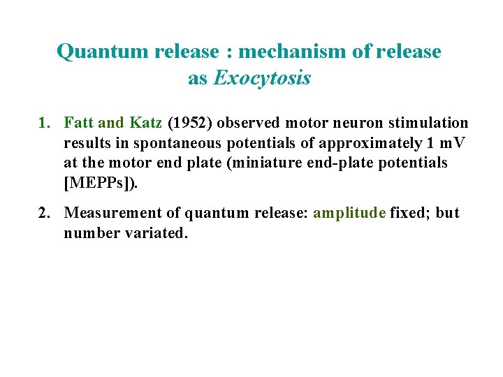 Synaptic Transmission and Cellular Signaling an Overview Department