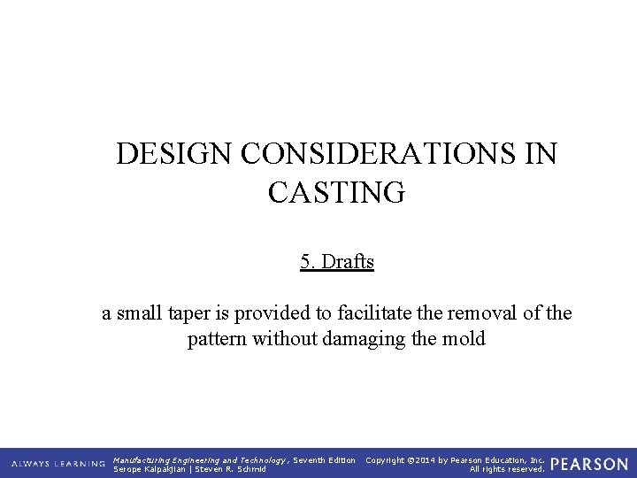 Chapter 12 Metal Casting Design Materials and Economics