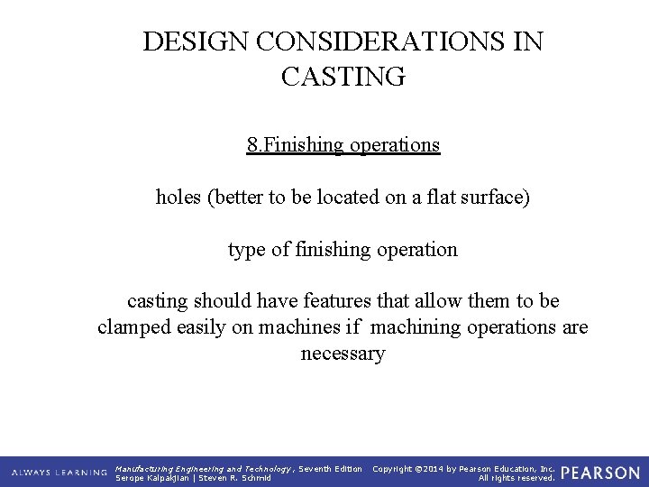 Chapter 12 Metal Casting Design Materials and Economics