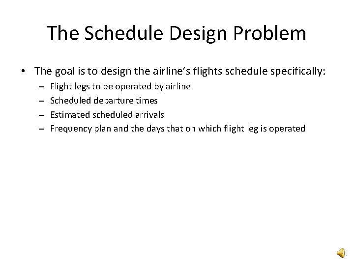 Airline Schedule Optimization Fleet Assignment I Saba Neyshabouri