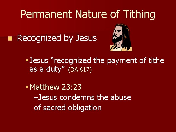 Tithing In the Writings of Ellen G White