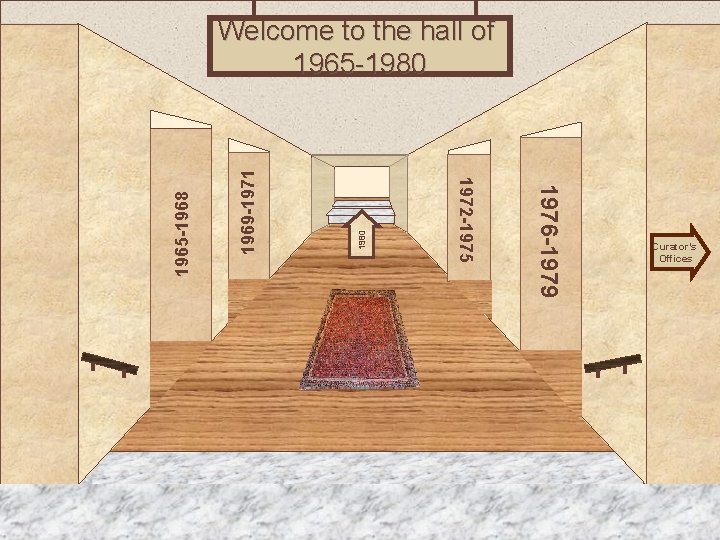 1969 1971 1980 Museum Entrance 1976 1979 1972