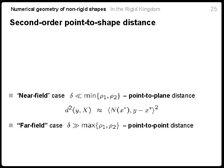 Numerical geometry of nonrigid shapes In the Rigid