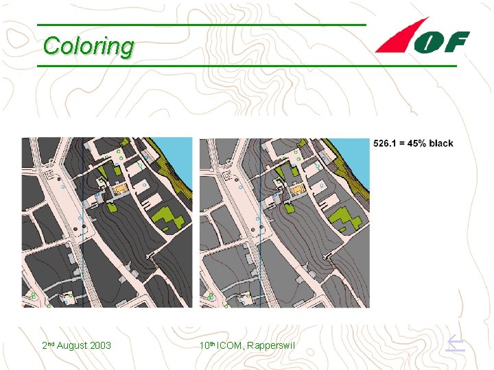 International Specification for Sprint Orienteering maps ISSOM Structure