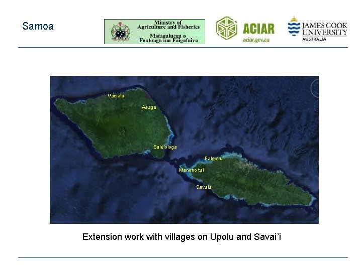 ACIAR Seaweed Projects in the Pacific Feasible Sustainable