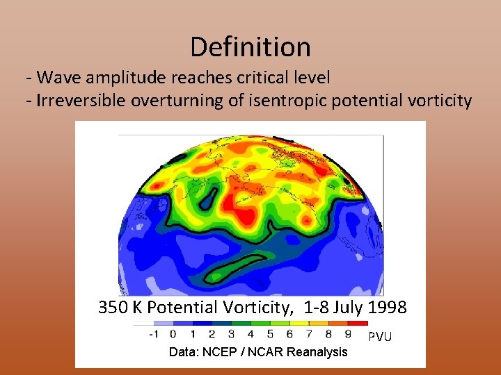 Rossby wave breaking RWB Definition Detection Measurement Climatology