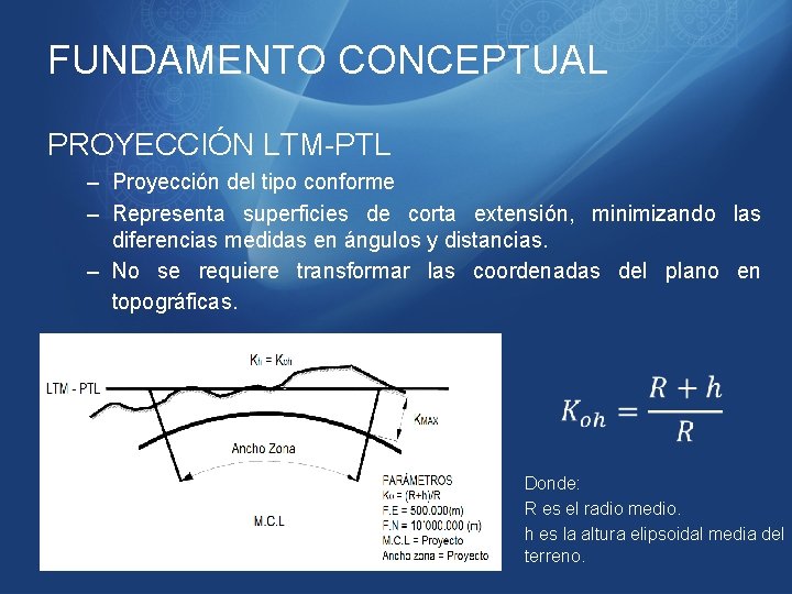 TEMA DESARROLLO DE UN SISTEMA DE PROYECCIN CARTOGRFICA