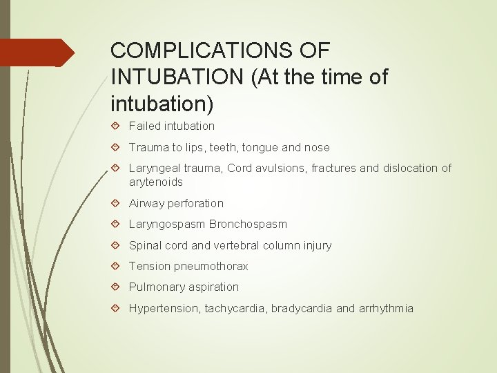 ENDOTRACHEAL INTUBATION DR DEEPAK SINGLA Indications of Endotracheal