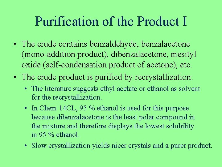 Lecture 5 b Aldol Condensation Introduction The acidity