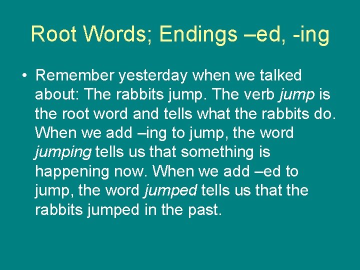 Lesson 2 day 2 Question of the Day