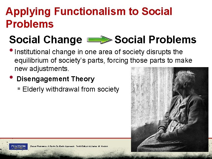 Chapter 2 Interpreting Social Problems Aging Social Problems