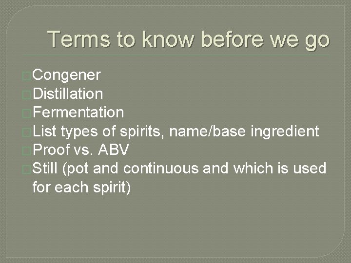 Introduction to Wine and Beverage Management Prof Karen