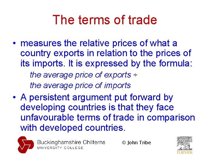 14 The balance of payments and exchange rates