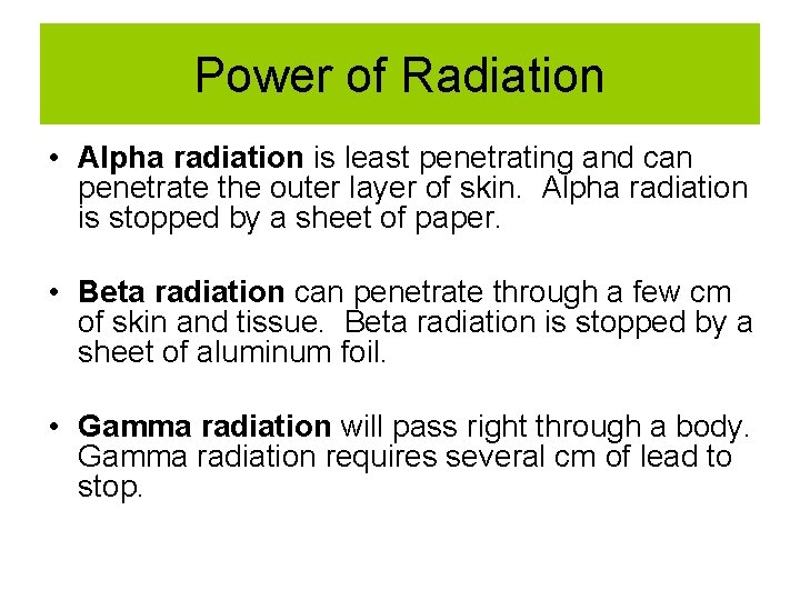 Nuclear Chemistry Radiation Background Atomic Structure Electrons Nucleus
