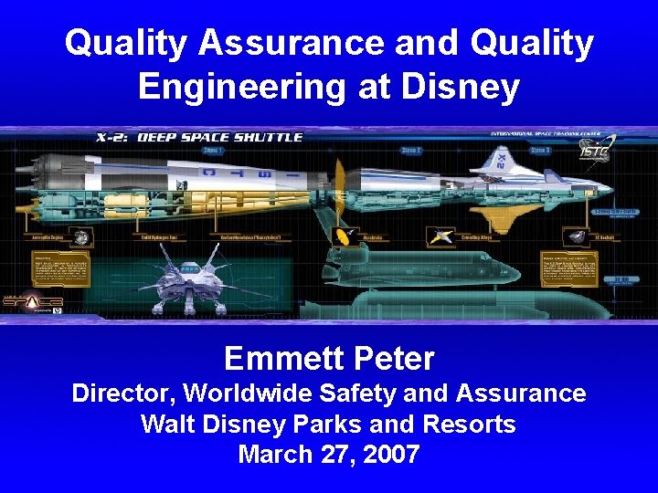 Quality Assurance and Quality Engineering at Disney Emmett