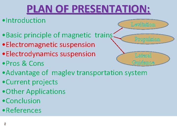 MAGLEV A DREAM TRAIN TECHNOLOGY Driving without wheels