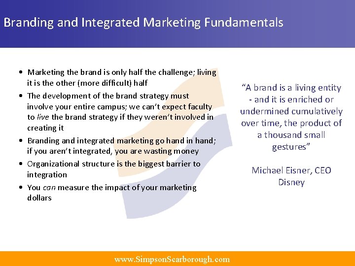 Beyond Logos and Taglines How to Develop and