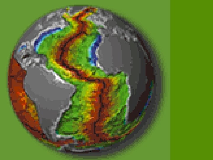 rpole req Earth has an equatorial bulge and