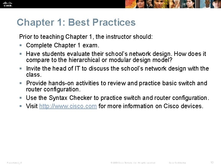 CCNA 5 0 Planning Guide Chapter 1 Introduction