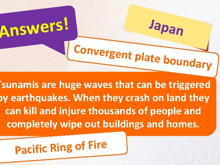 Plate Tectonics Earthquakes and Volcanoes Structure of the