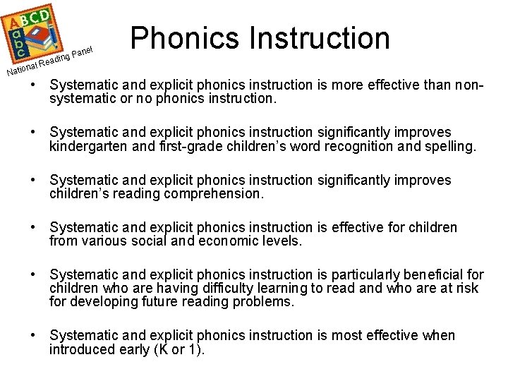 The Five Key Components of Reading Phonemic Awareness