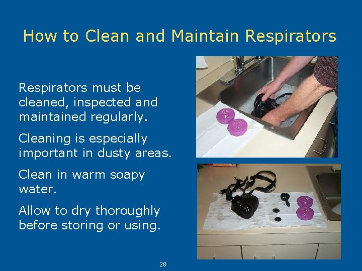 Respiratory Protection Half and Full Face Cartridge Respirators