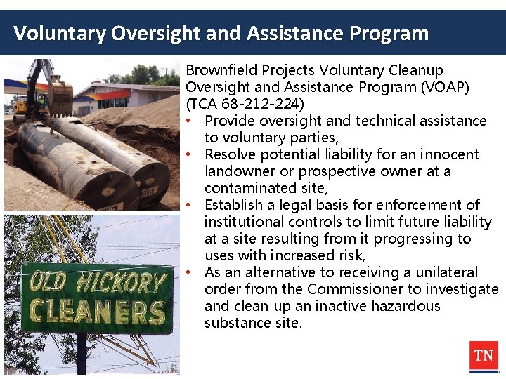 UNDERGROUND STORAGE TANKS AND SOLID WASTE DISPOSAL CONTROL