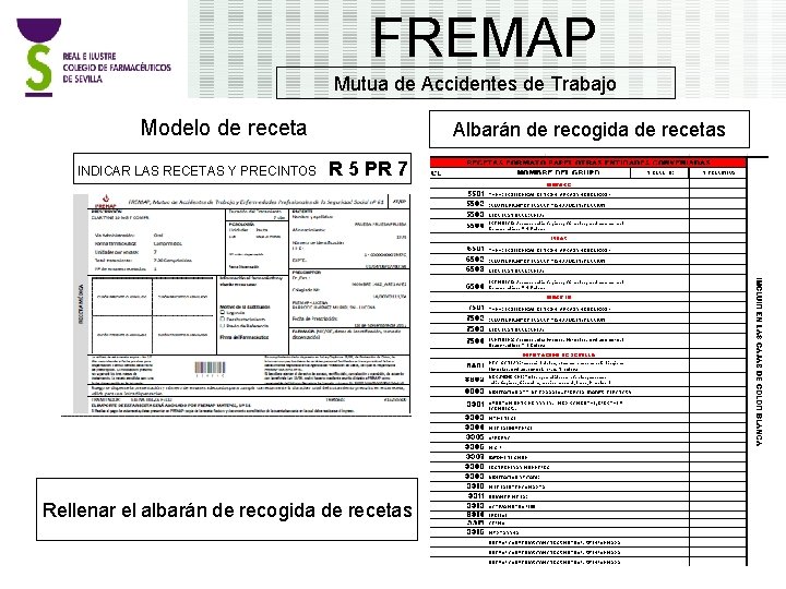 FREMAP Mutua de Accidentes de Trabajo RECETAS DE