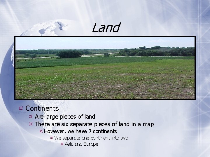 Geography Globes and Maps Seeing the World Two