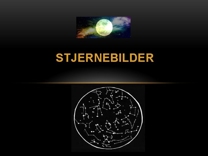 STJERNEBILDER HVA ER EN STJERNE Vr egen sol