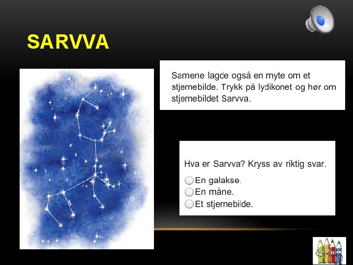 STJERNEBILDER HVA ER EN STJERNE Vr egen sol