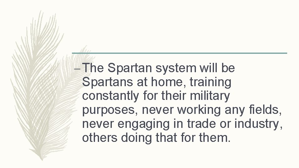 The Rise of Sparta Spartan Constitution and Spartan