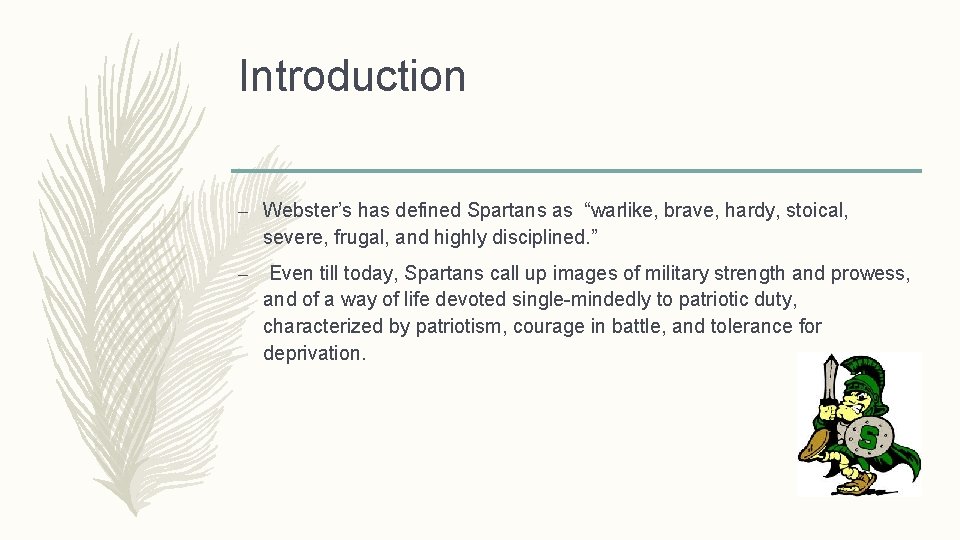 The Rise of Sparta Spartan Constitution and Spartan