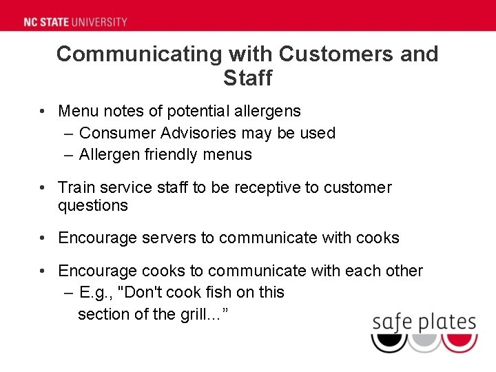 Module 11 Allergens Toxins and Chemical Contamination Case