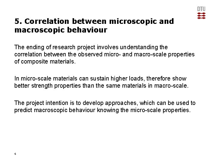 MicroScale Experiments and Models for Composite Materials Ph