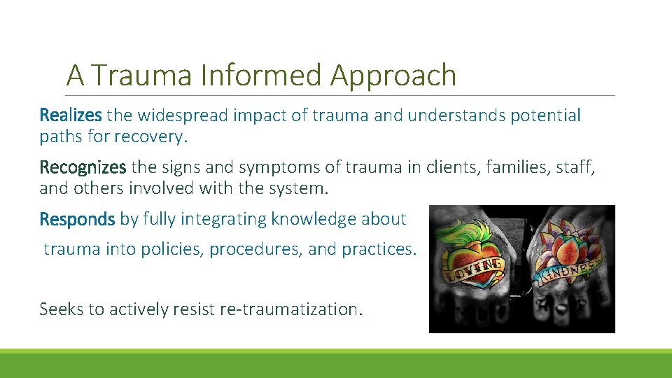 From Power Over to Power With Applying Trauma