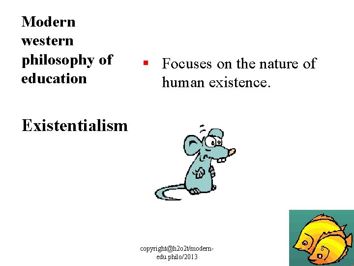 Development of Western Philosophy of Education Modern Western