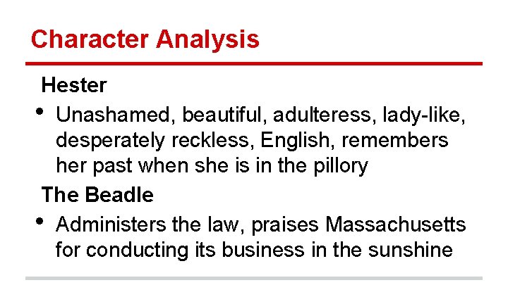 The Scarlet Letter Chapters 1 and 2 Summary