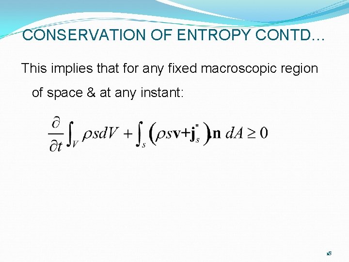 Advanced Transport Phenomena Module 2 Lecture 6 Conservation